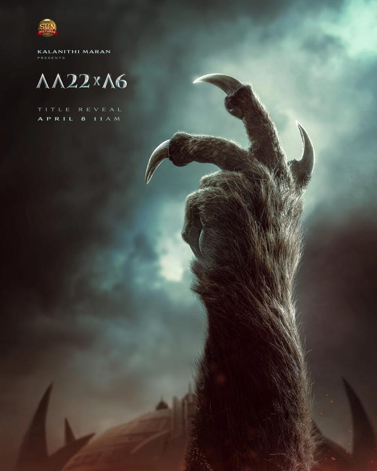 AA22xA6: Allu Arjun and Atlee tease mysterious, otherworldly beast in ...