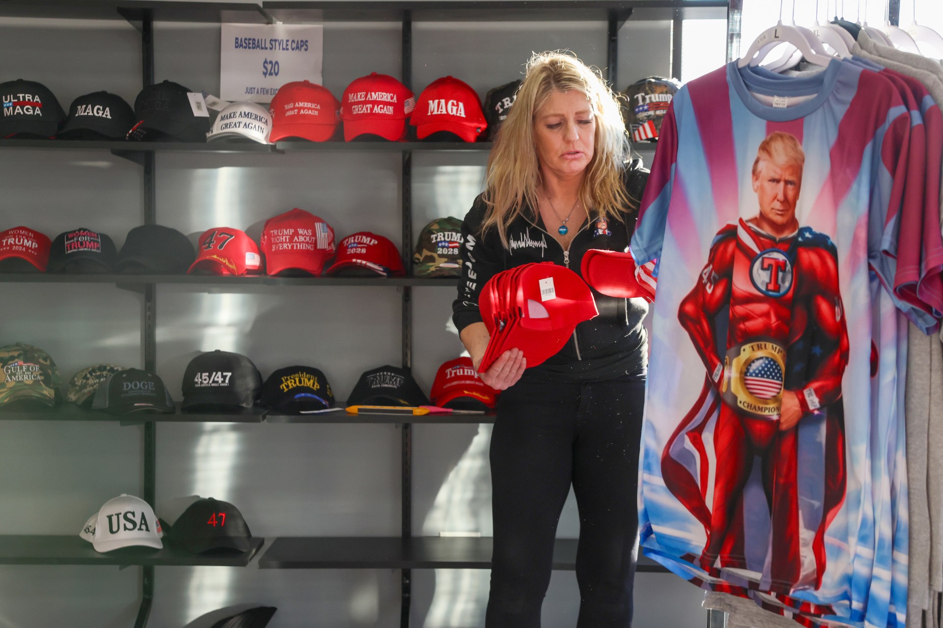 MAGA shop closes down after sales dip with owner blaming Trump’s Iran war