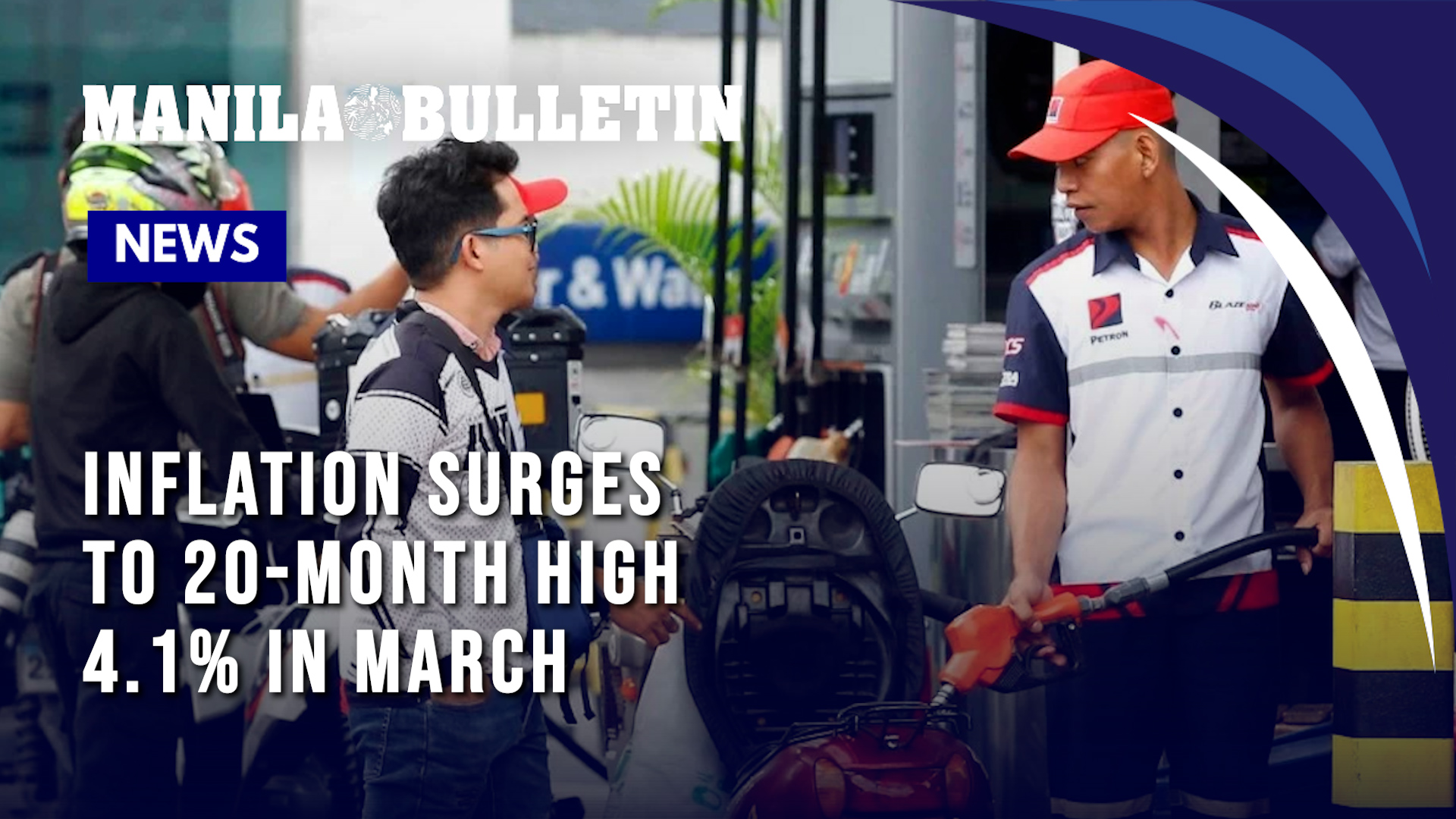 Inflation surges to 20-month high 4.1% in March as Middle East war ...