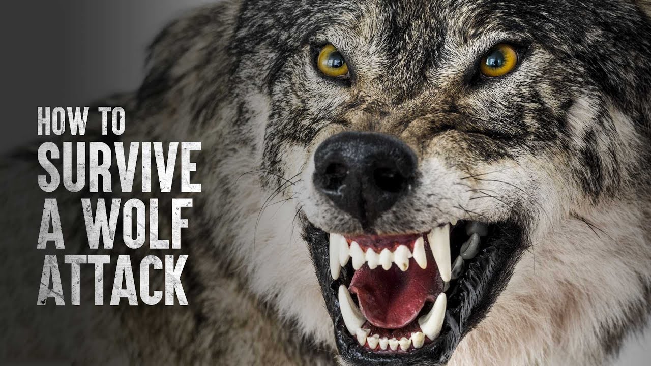 Learn the essential survival advice to survive a wild wolf attack