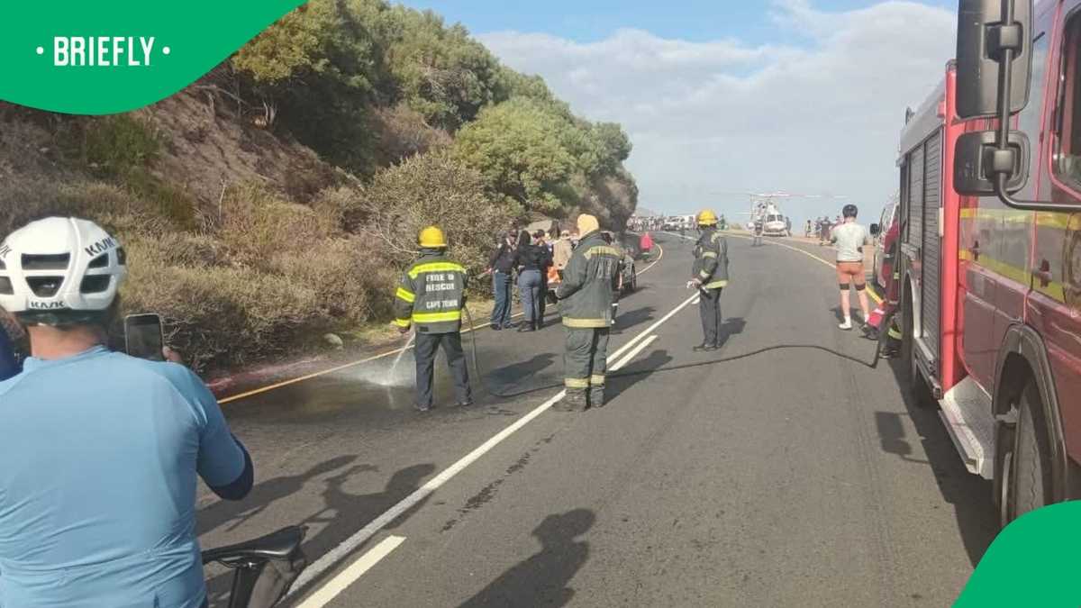 Landon Lagrange dies after a Victoria Road crash in Camps Bay, police ...
