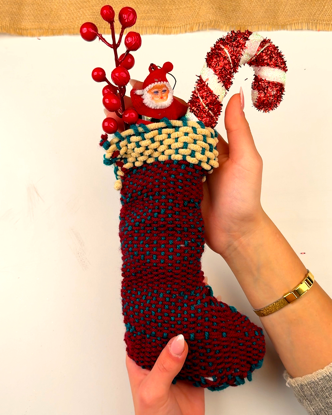 Charming handmade stockings for the holidays
