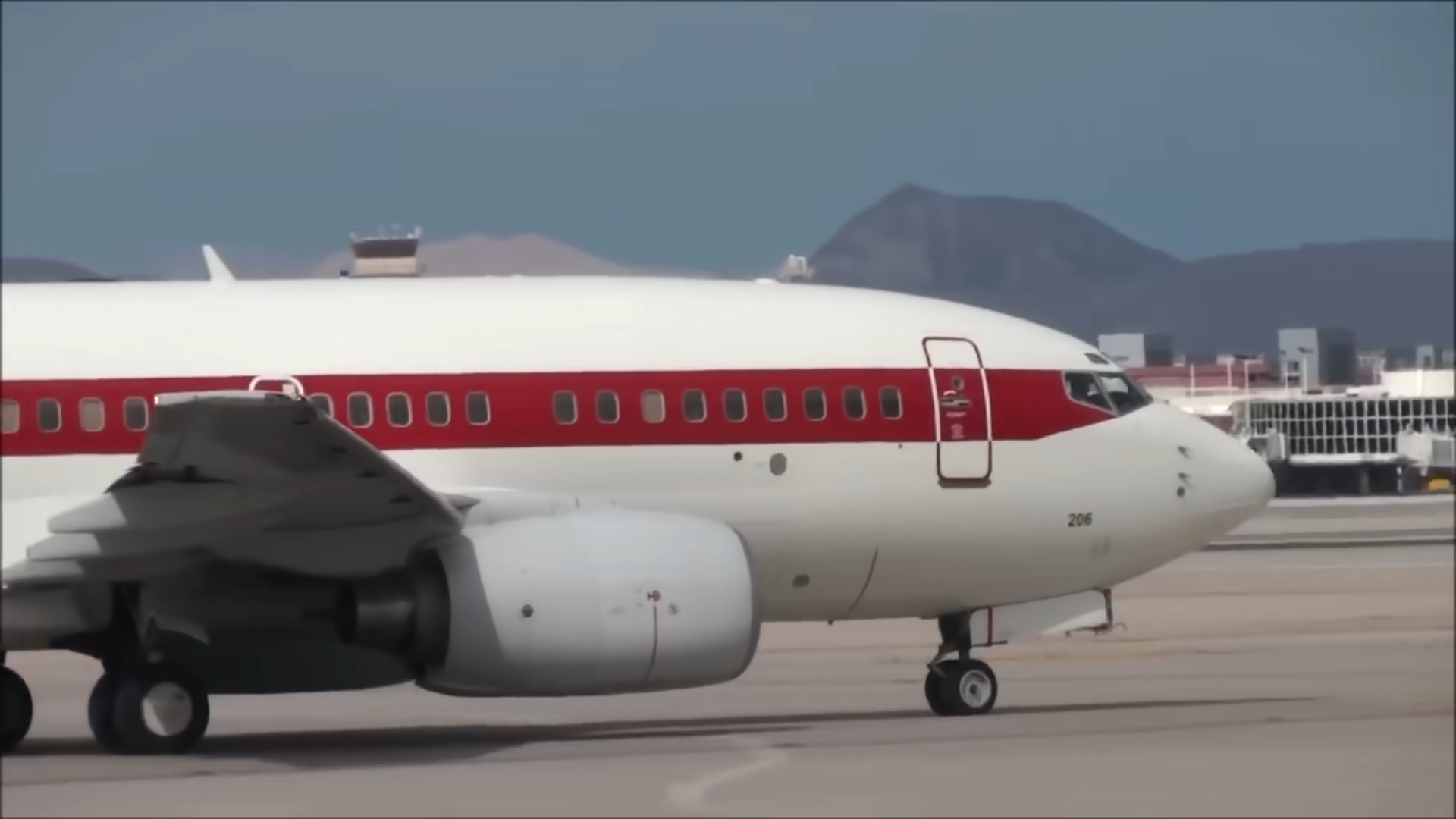 This is why unmarked planes take off from Vegas - then go dark