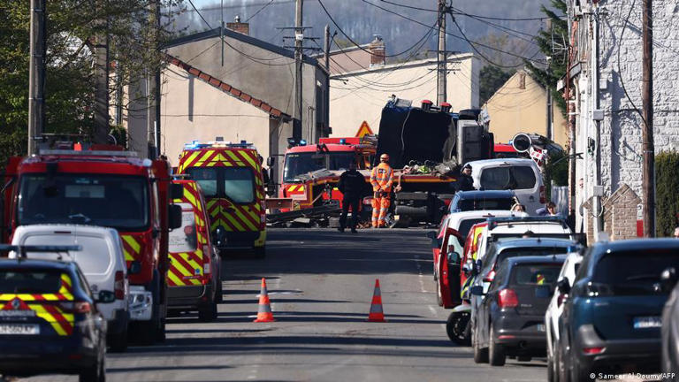 France: One killed as high-speed TGV train derails after truck crash