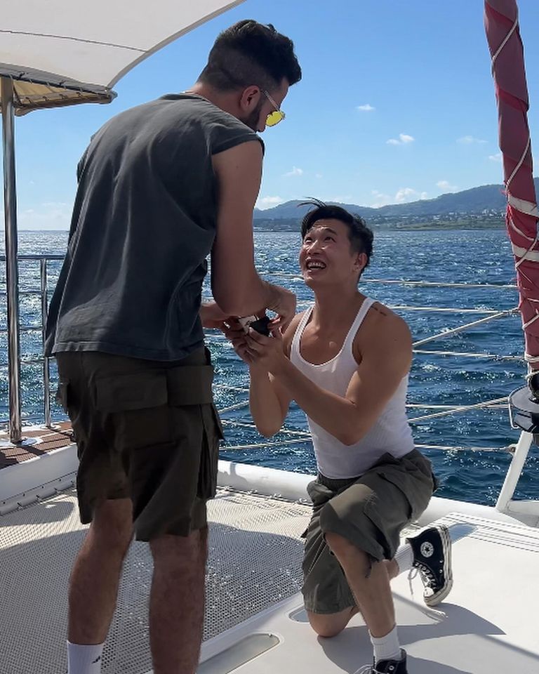 Joel Kim Booster says getting married to husband John-Michael Sudsina ...