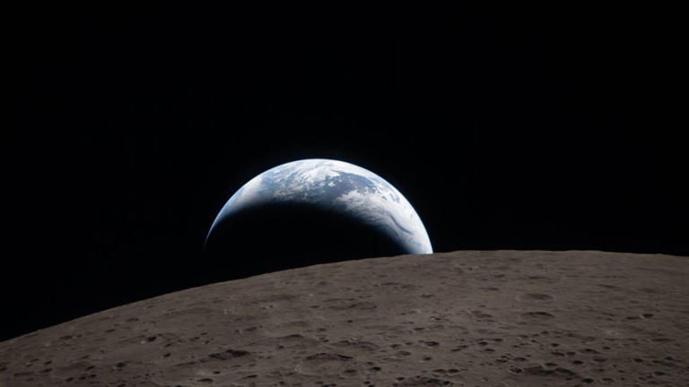 NASA releases new ‘Earthset’ and eclipse images taken during historic ...