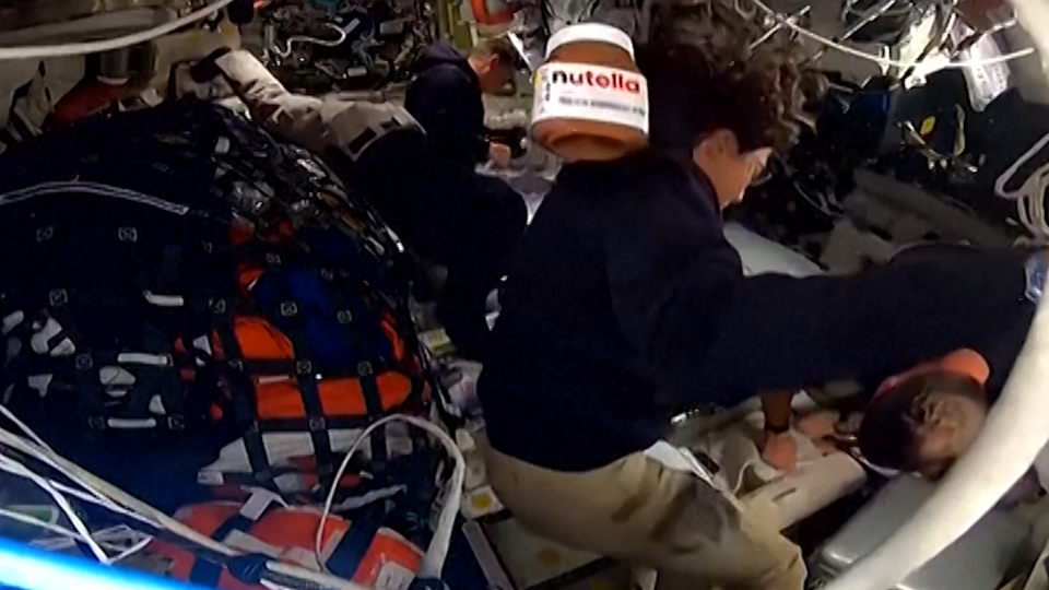 Nutella goes viral in deep space