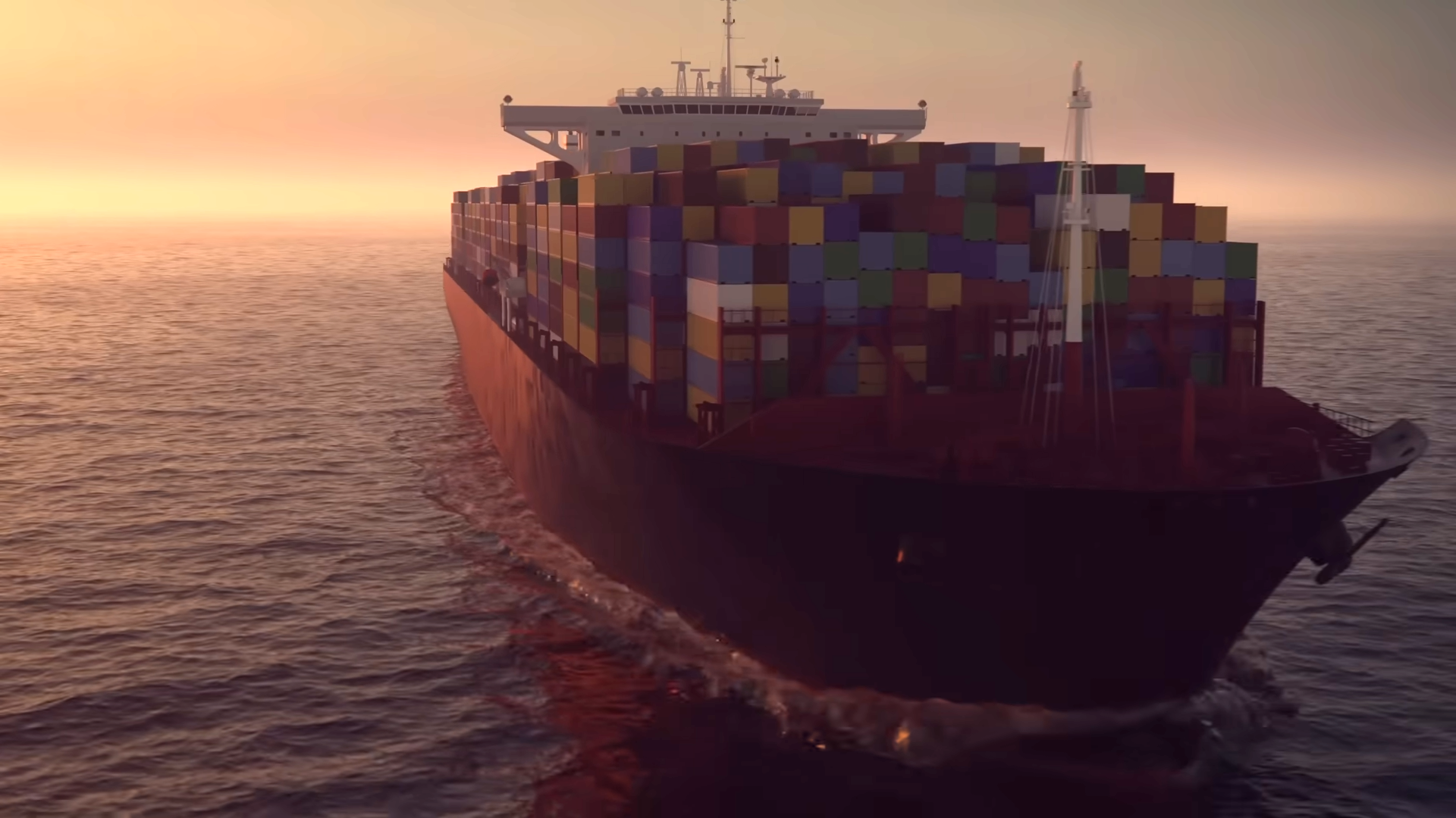 400 trucks crossed the Mediterranean on this ship - and we somehow ...