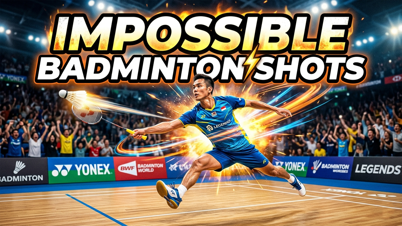 op 5 Badminton Trick Shots Only Legends Can Do