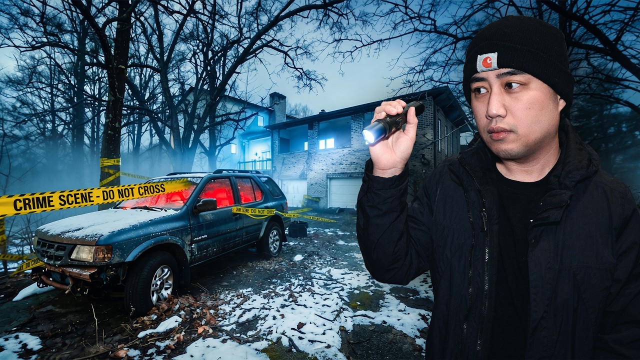 I found a secret mansion frozen in time (found crime scene)