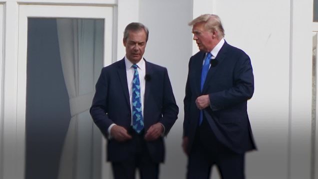 Farage 'shocked' by Trump's 'over the top' warnings to Iran