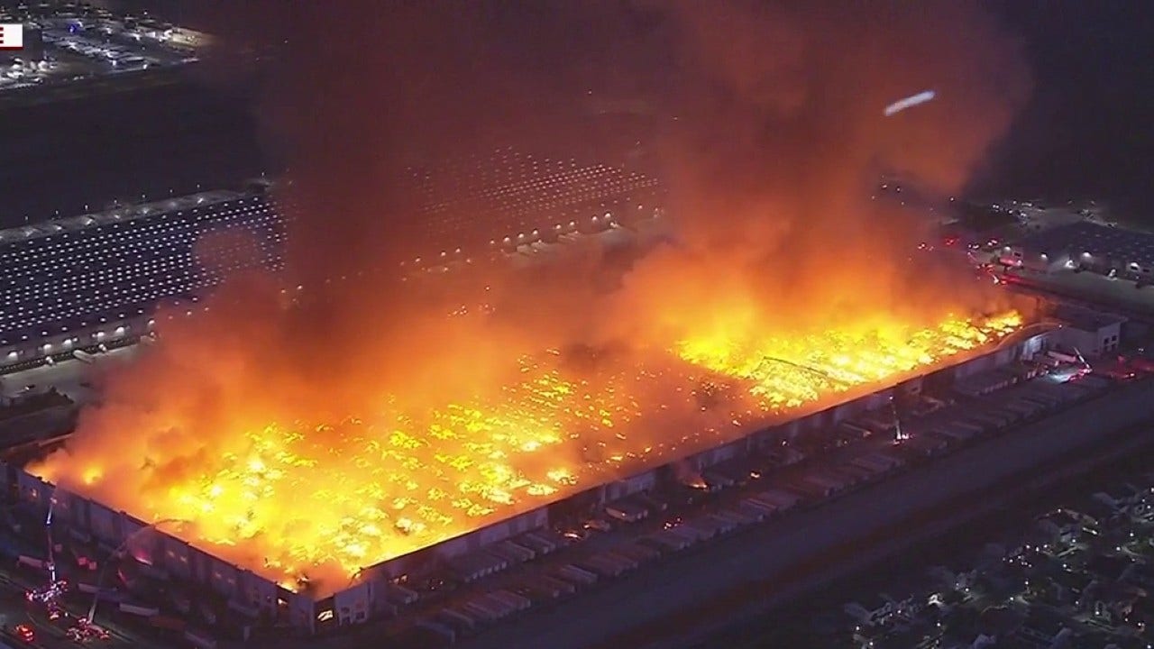 Kimberly-Clark employee detained on suspicion of arson after massive ...