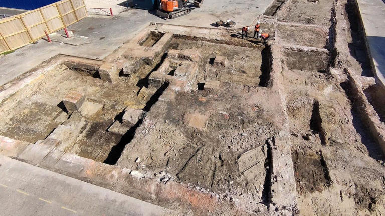 Dig begins to uncover town's 13th-century origins