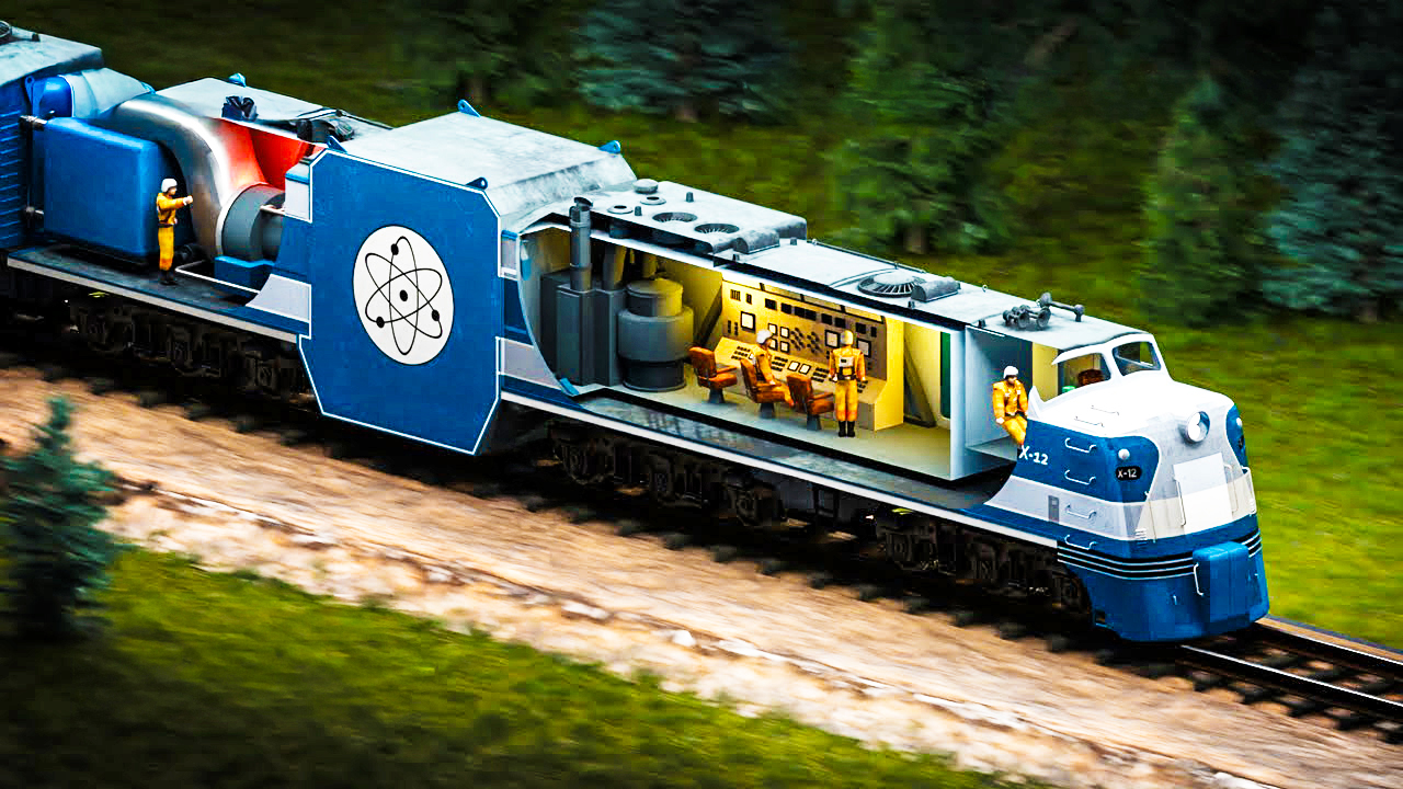 What happened to atomic trains? - The nuclear locomotive that never ...