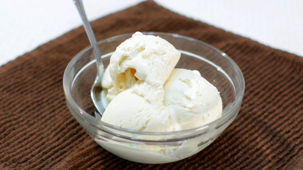 How to make ice cream - homemade ice cream only 3 ingredients - without ...
