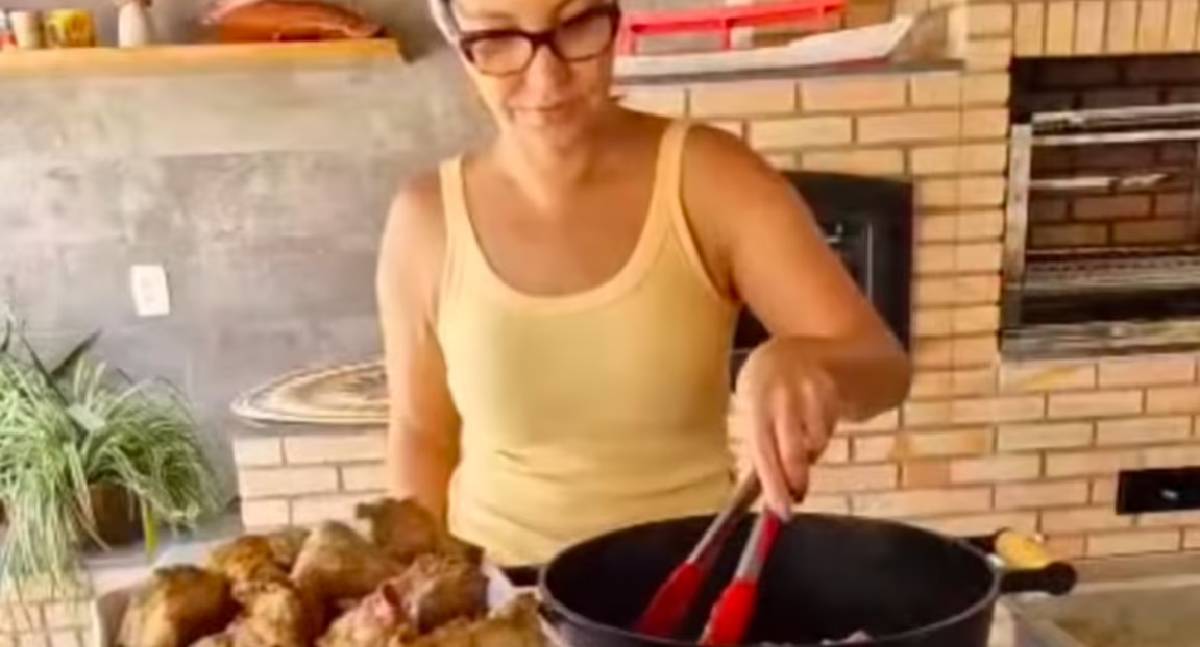Vídeo de Janja na cozinha repercute nas redes sociais