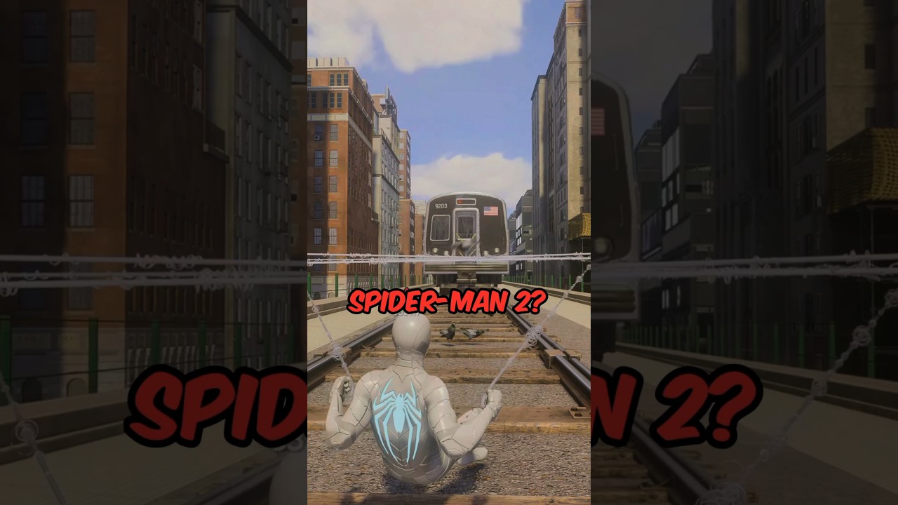 Can we stop the train in Marvel’s Spider-Man 2? #videogames # ...