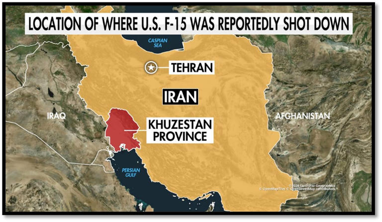 F-15E Strike Eagle shot down over Iran: Two dramatic rescues