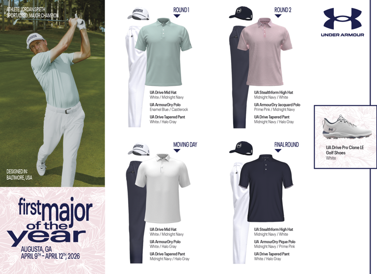 Jordan Spieth Masters apparel: Under Armour drops limited edition shoe
