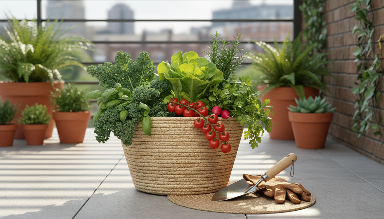 Turn small spaces into big harvests: Your laundry basket vegetable ...