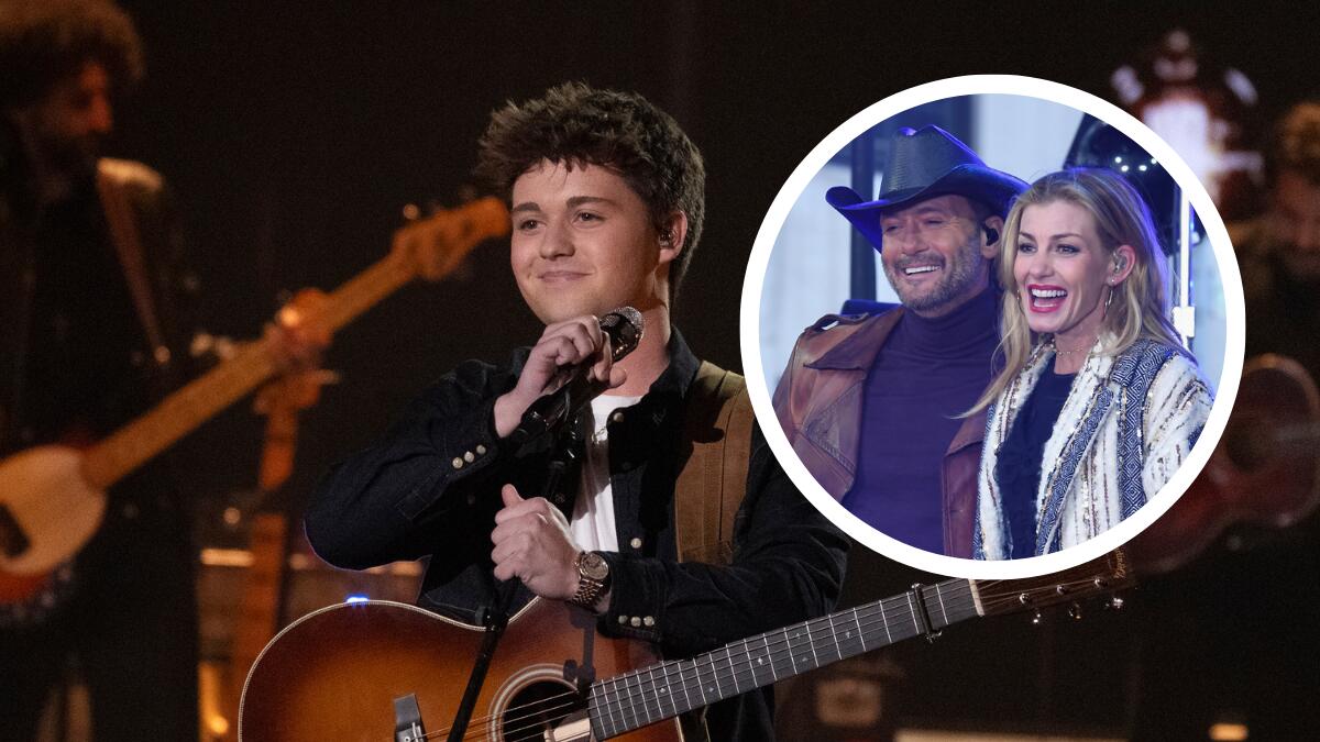 Watch 'Idol' contestant's rendition of classic Tim McGraw, Faith Hill duet