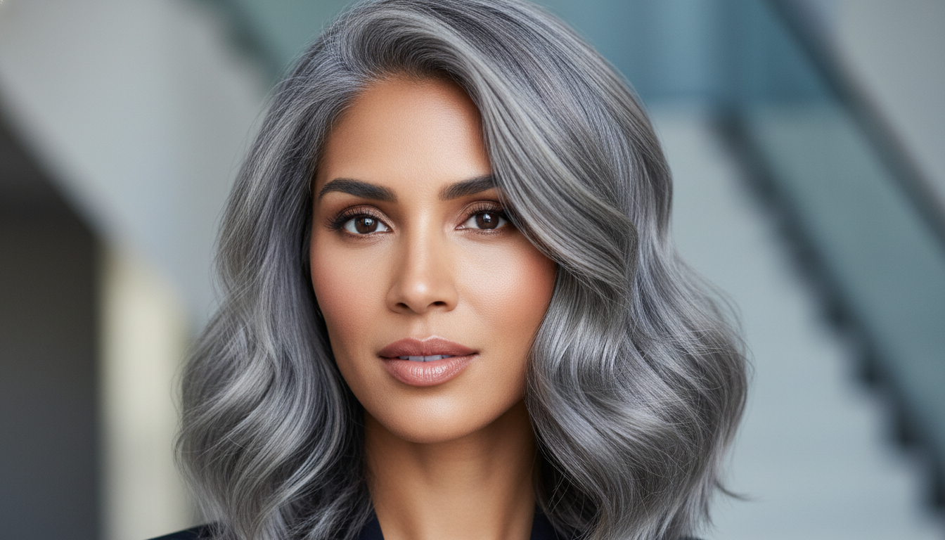 Beyond cool: 6 ash grey hair colors that truly flatter every skin tone