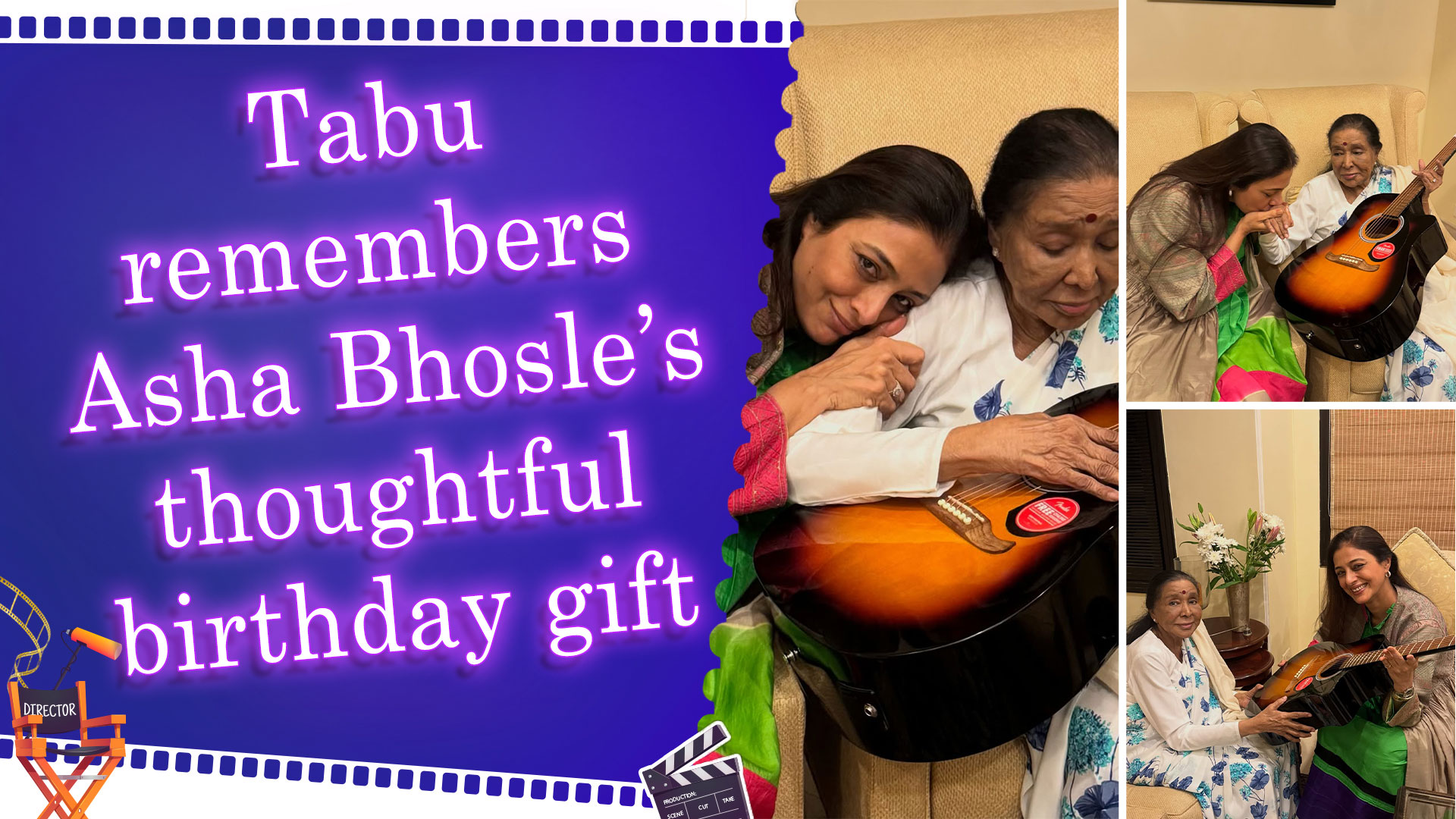 Tabu recalls special birthday gift from Asha Bhosle, calls it her most ...
