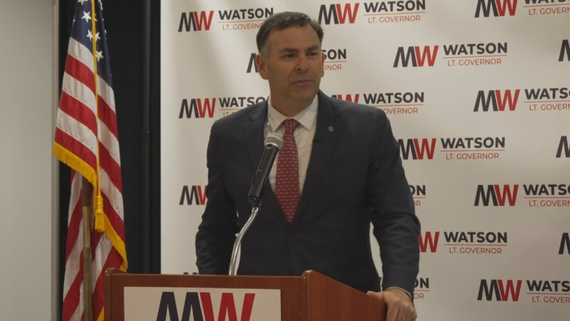 Secretary of State Michael Watson announces candidacy for Lt. Governor