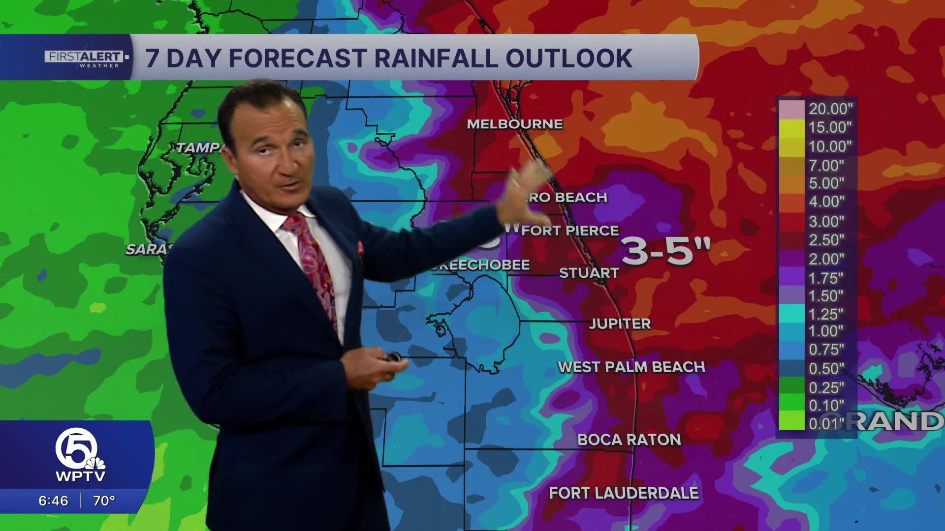 WPTV First Alert weather forecast for morning of Tuesday, April 7, 2026