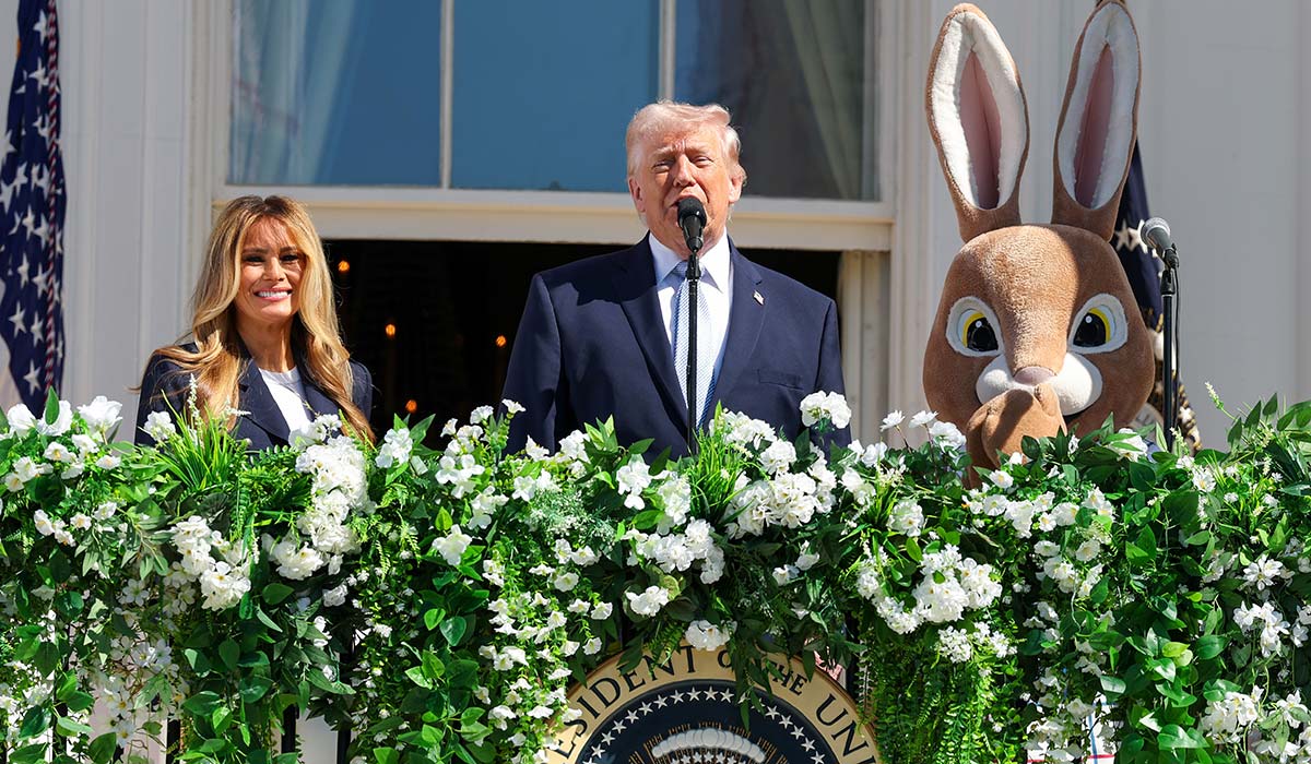 Trump slammed over 'not normal' comments at children's Easter event