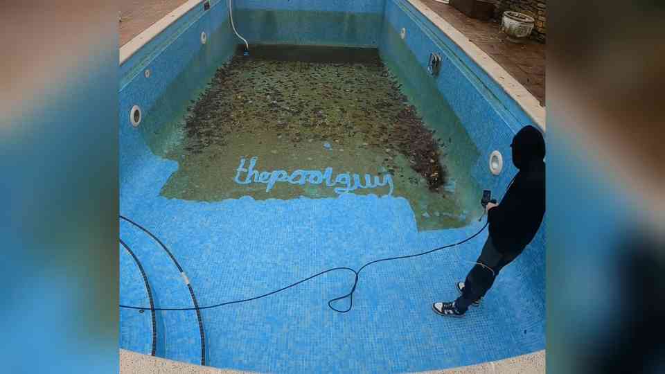 Pool cleaning compilation