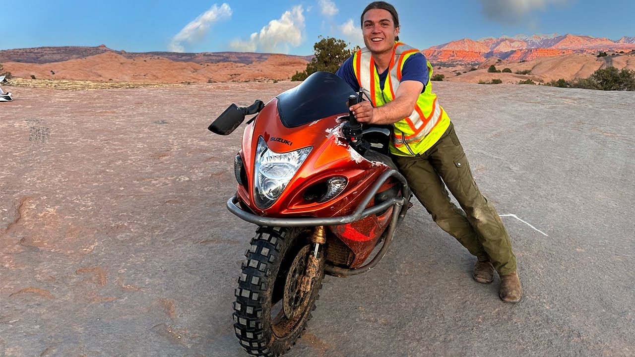 Street bike offroad - recovery