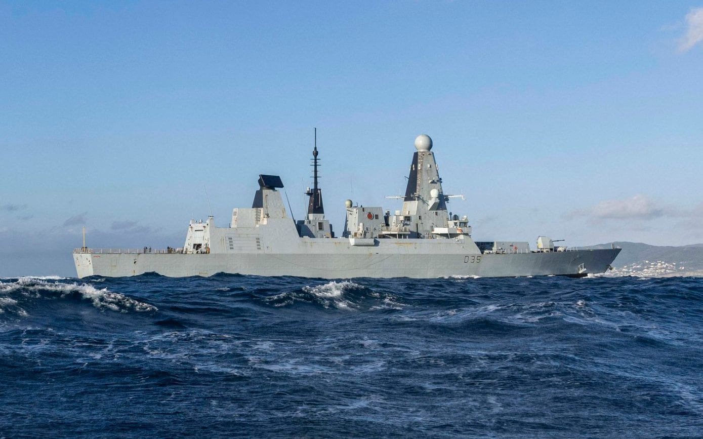 HMS Dragon docks for repairs amid Iran conflict mission