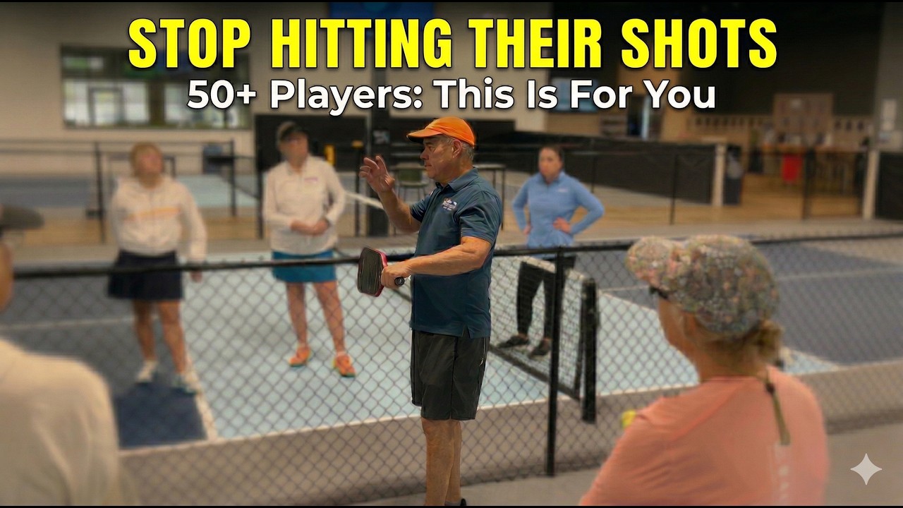 Better pickleball 50+ camp sneak peek with coach Tony Roig - beating ...
