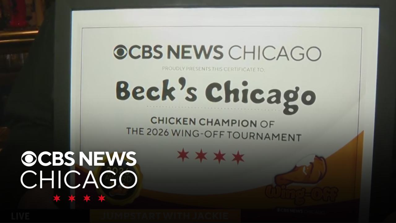 Beck's Chicago wins CBS News Chicago Wing-Off tournament