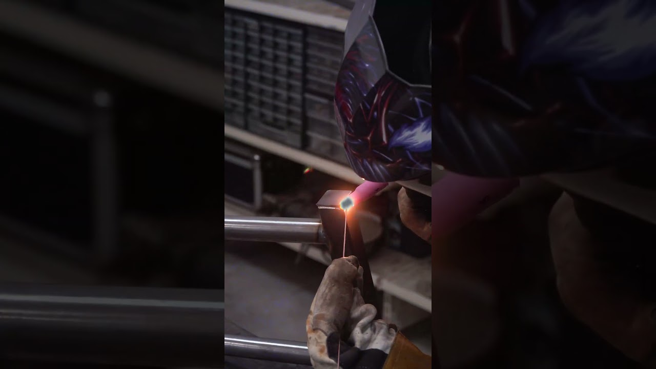 Watch me transform my gym with a TIG welder!