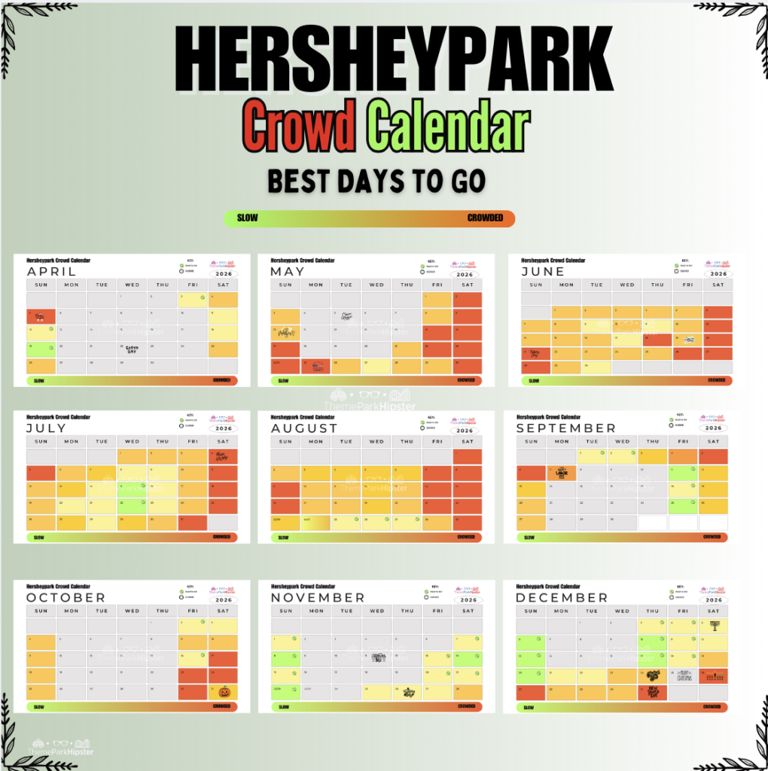 2026 Hersheypark crowd calendar: Your best days to go!