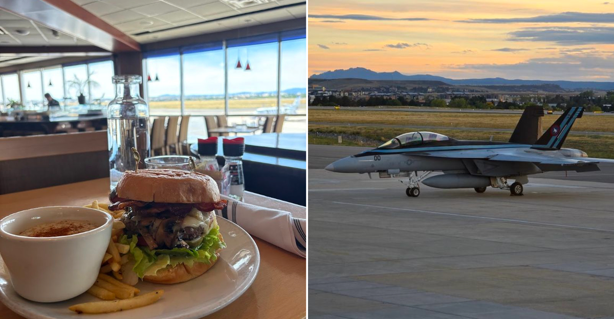 This Colorado airport café lets you eat breakfast with a front-row view ...
