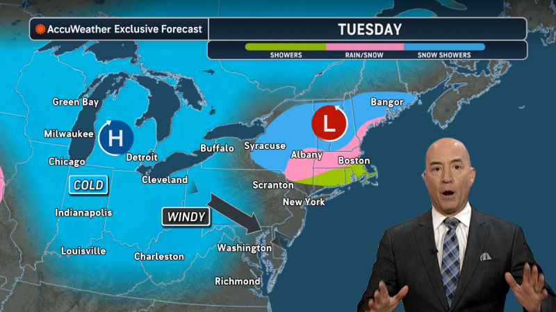 Cold night in store for the Northeast