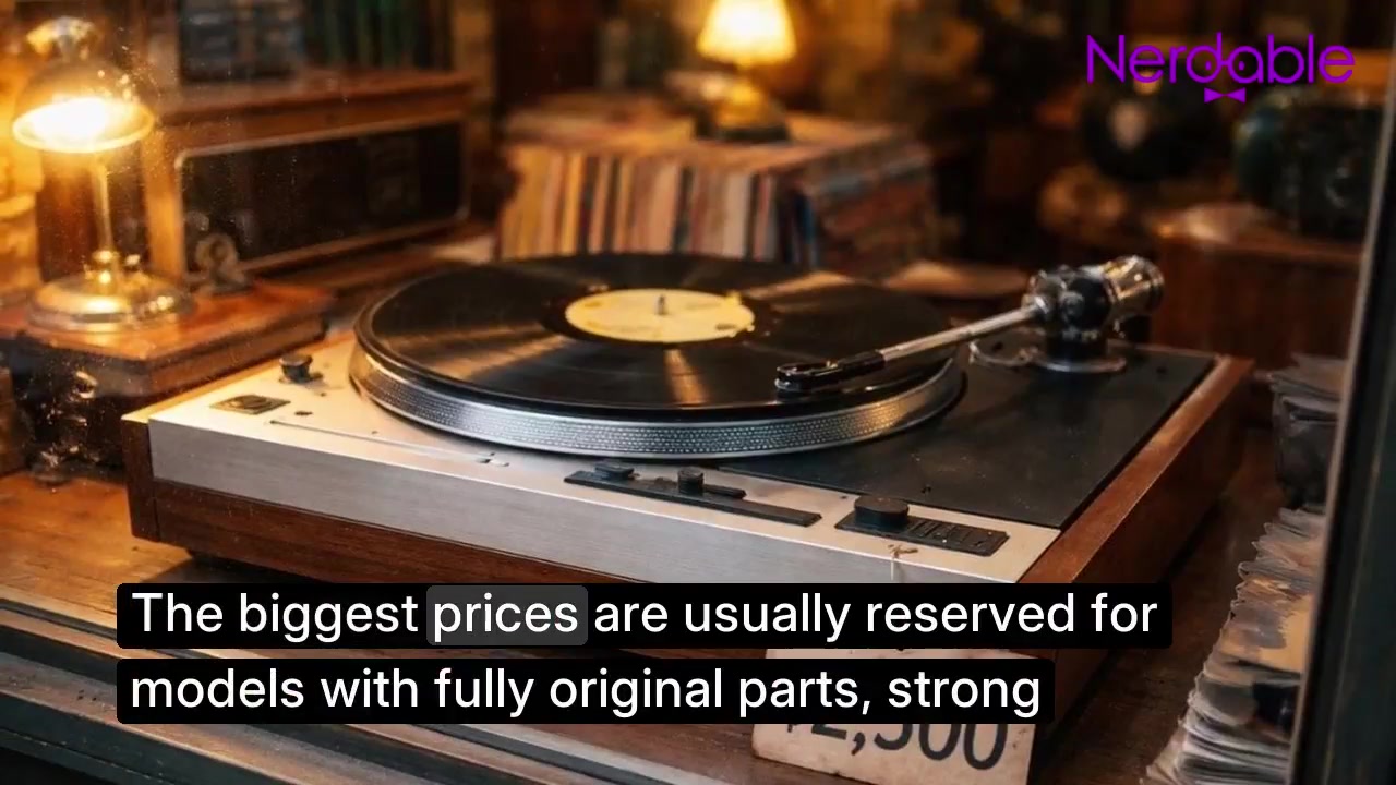 Rare 70s record players that could be worth a fortune