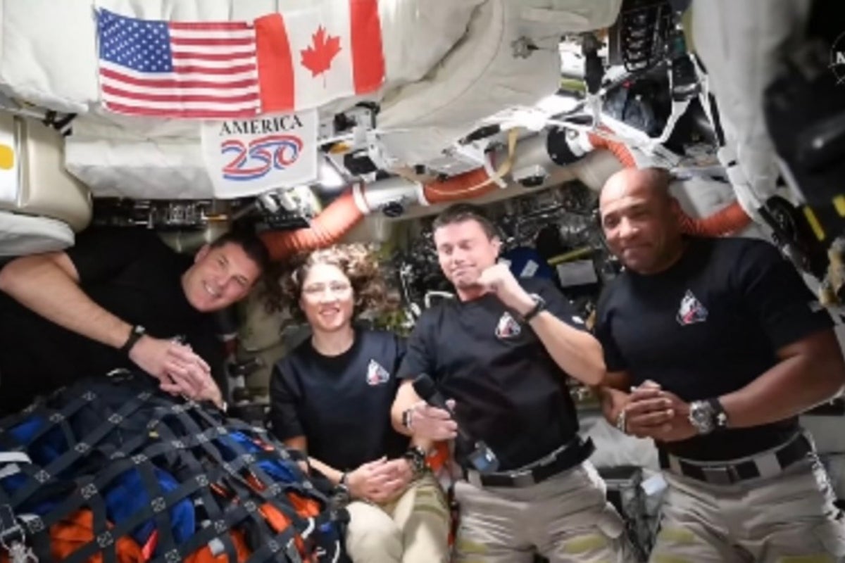 Artemis II astronauts make history with moonship-to-spaceship call