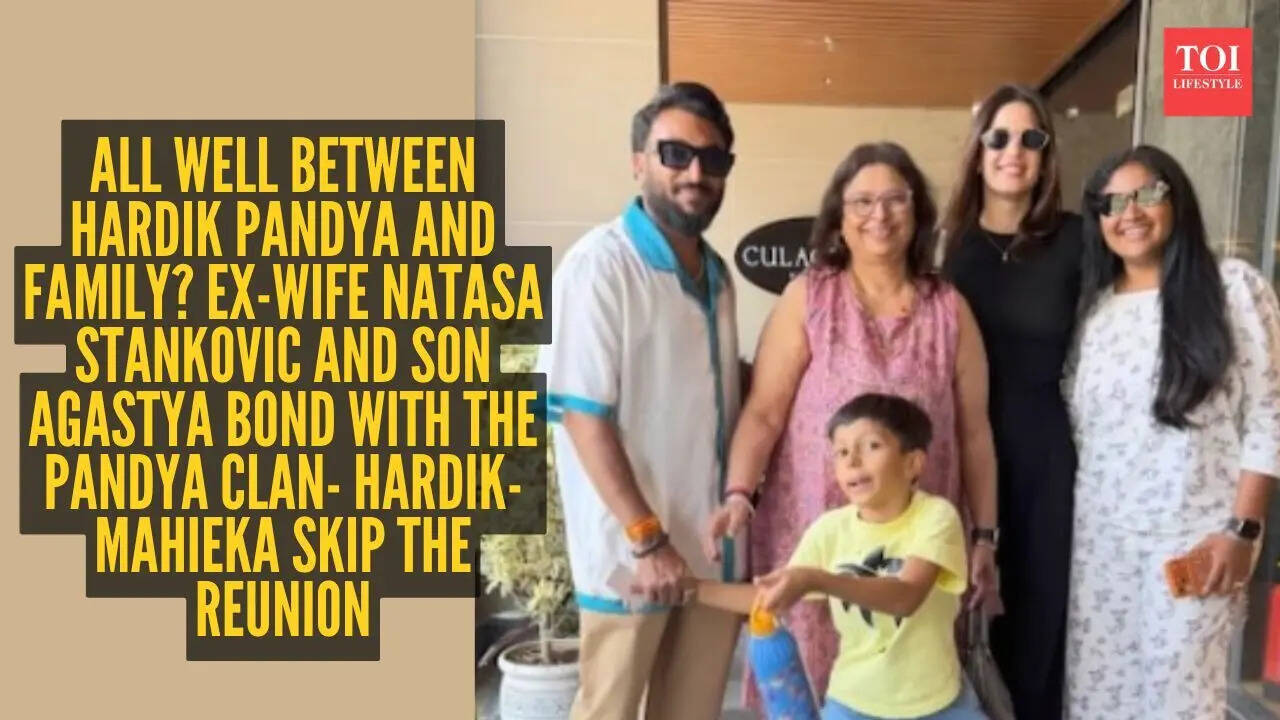 All well between Hardik Pandya and family? Ex-wife Natasa Stankovic and ...