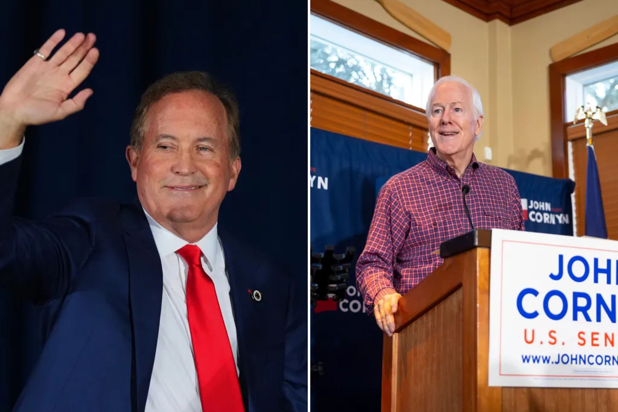 AG Paxton says it’s time for Cornyn’s permanent vacation in new ad
