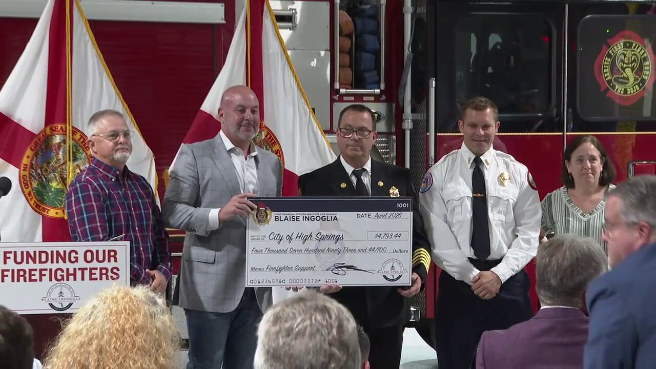 North Central Florida fire departments receive state funding for cancer ...