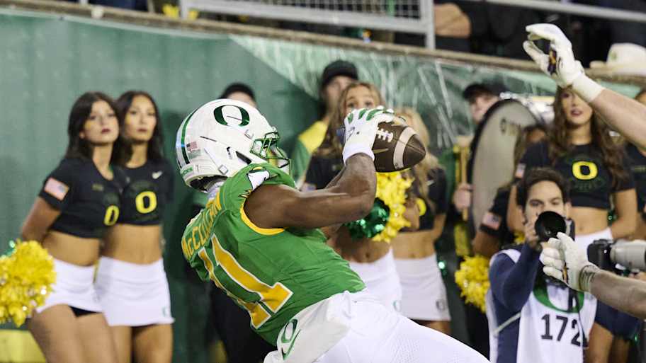 Oregon fans will love what Dante Moore said about receiver Jeremiah ...