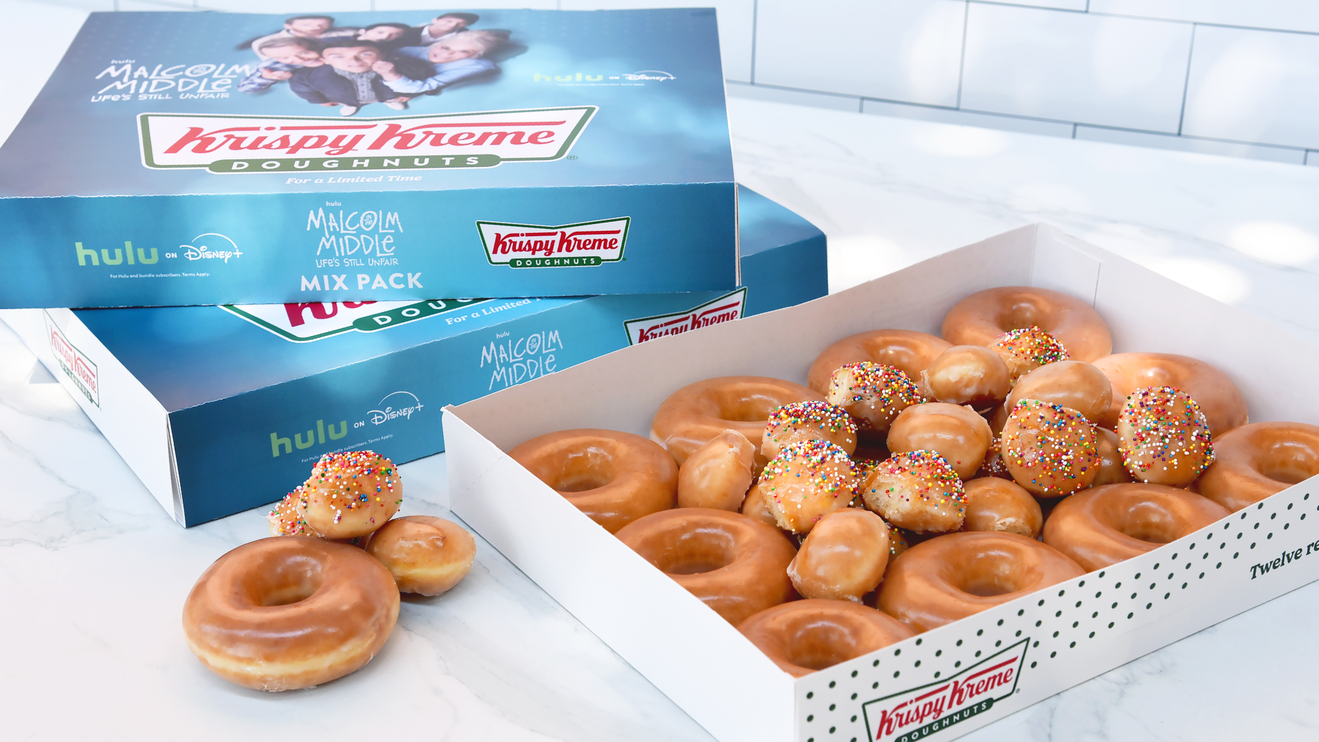 Krispy Kreme embraces chaos with new 'Malcolm in the Middle' mix pack