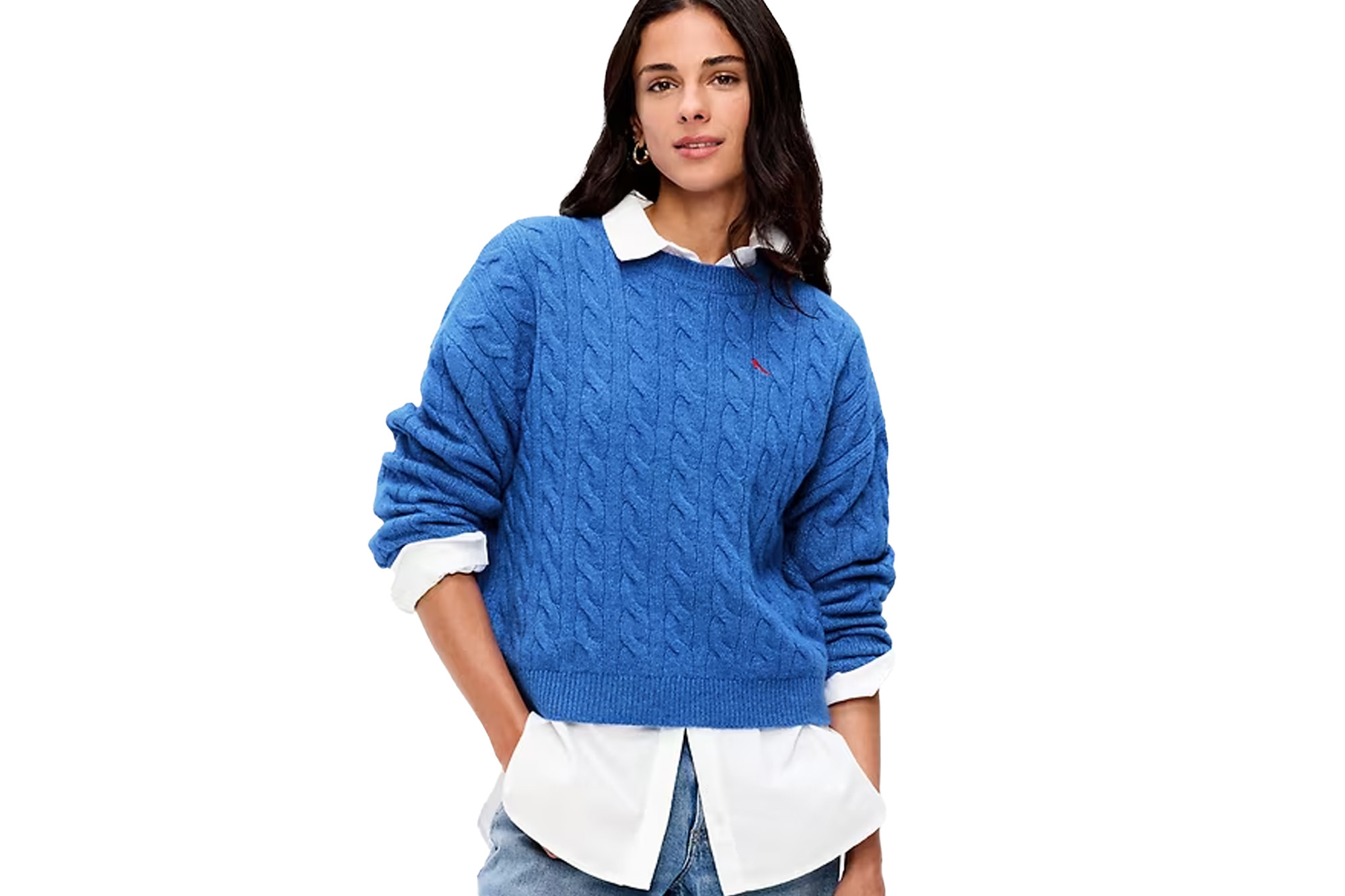 Old Navy finally restocked its 'Devil Wears Prada' cerulean sweater ...