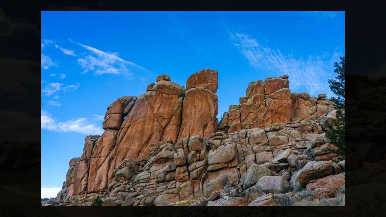 This billion-year-old Wyoming rock pile sits 16 miles from Laramie and ...