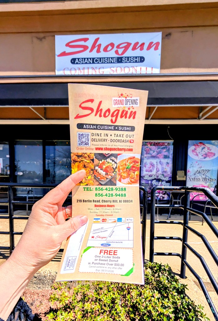 Shogun Asian Cuisine set to replace Jay’s Asian Bistro in Cherry Hill