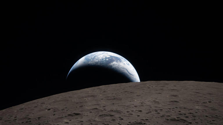 Artemis 2 captures historic 'Earthset' photo | Space photo of the day ...